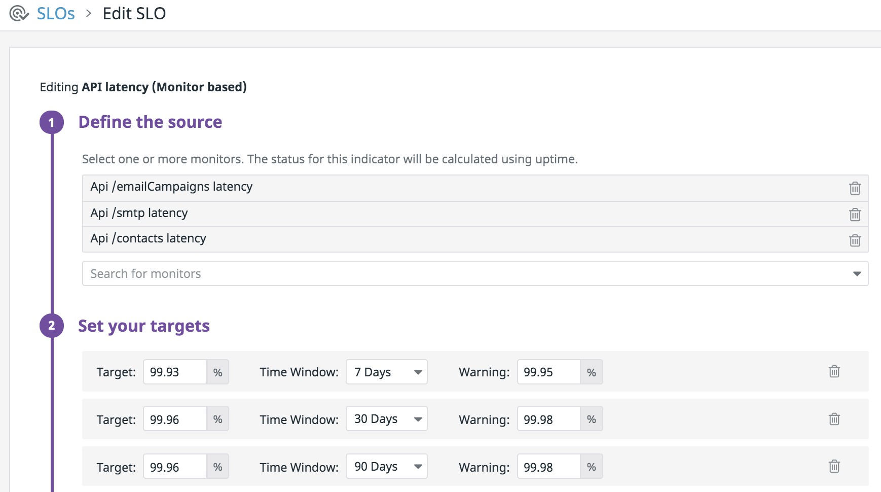 SLO, SLI and SLA - Brevo Engineering