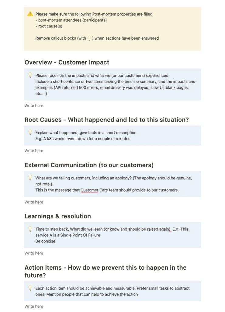 Streamlining our incident responses - Brevo Engineering